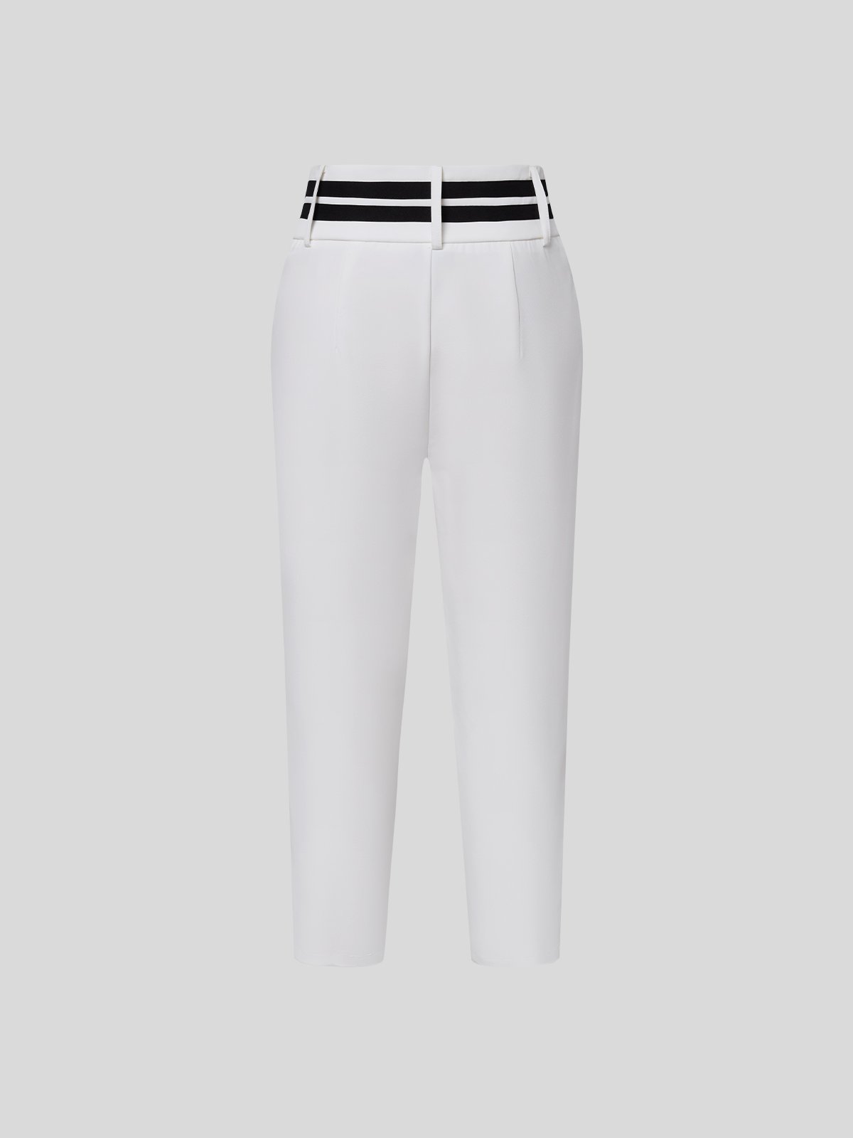 Regular Fit Color Block Urban Color Block Fashion Pants | stylewe