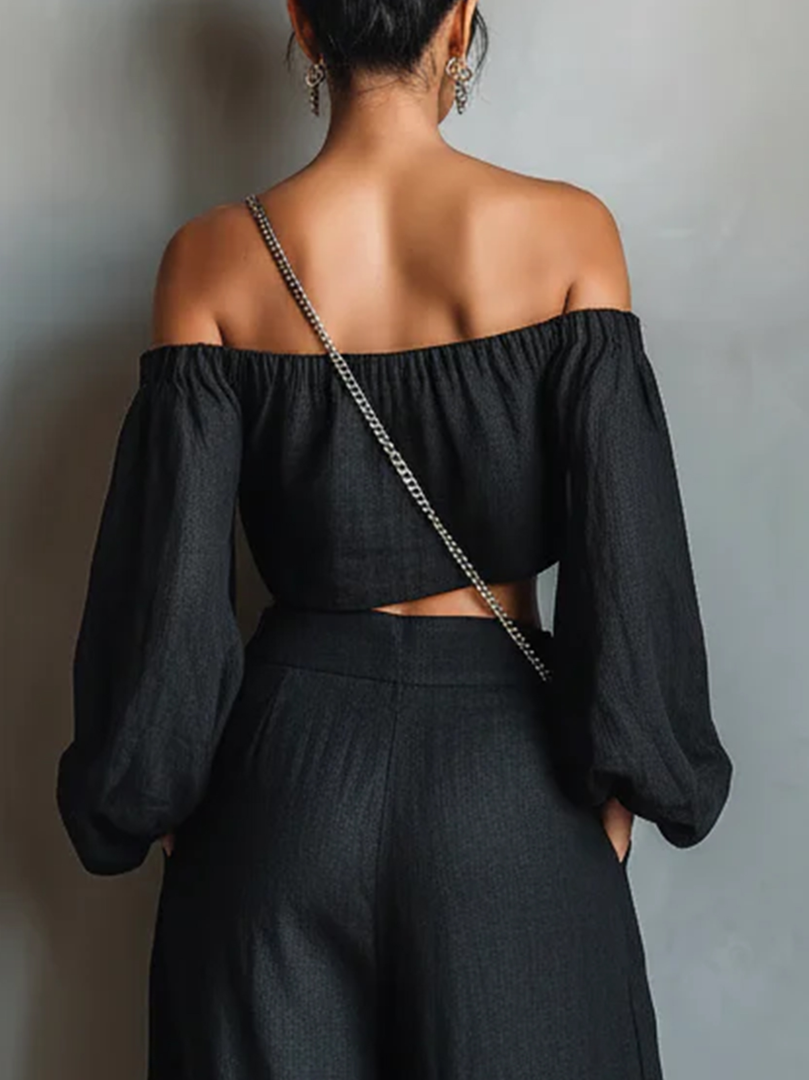 Cotton Casual Floral Gathered Off The Shoulder Blouse | stylewe